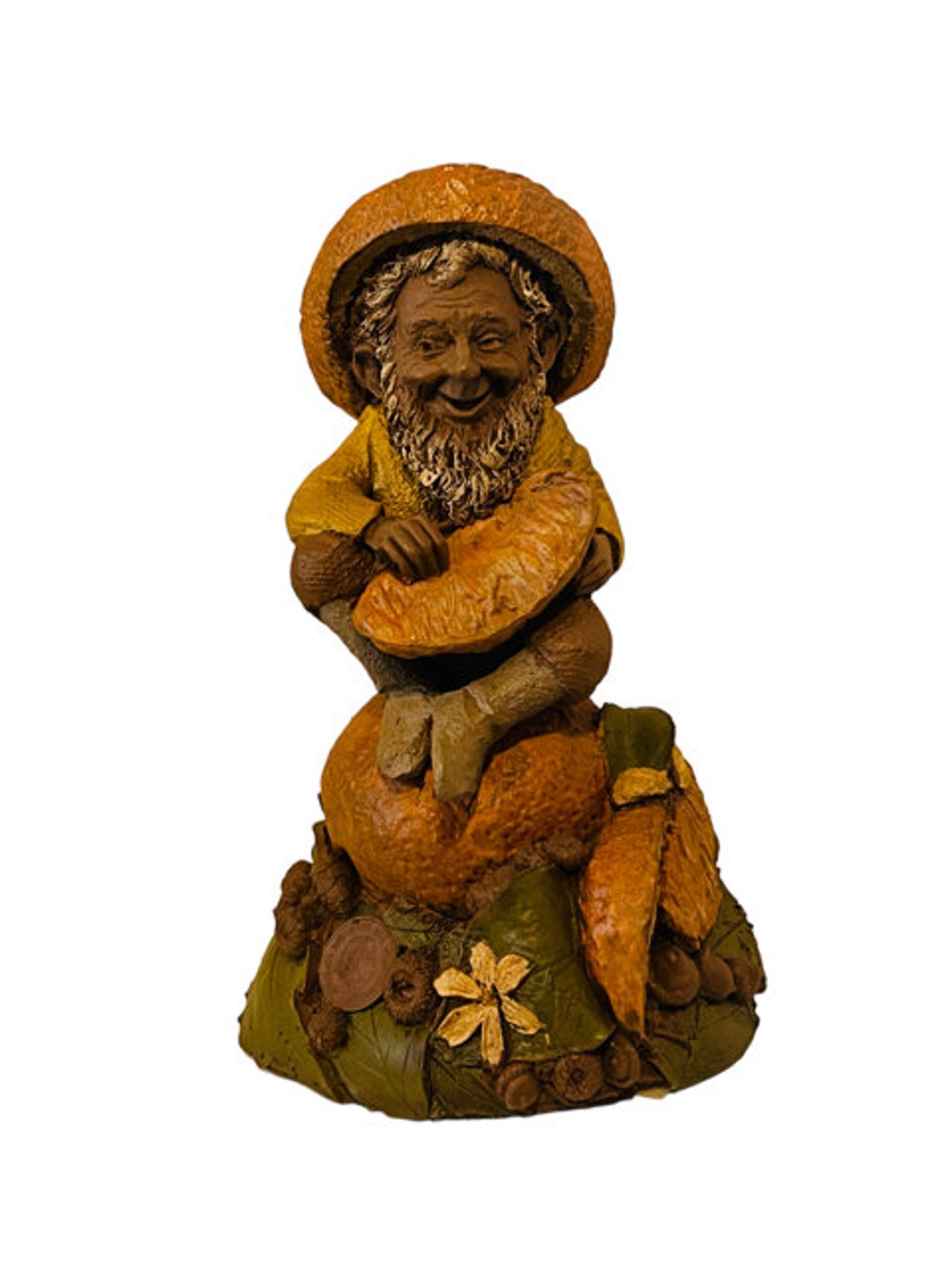 Tom Clark Figurine Gnome Elf SIGNED Cairn Sculpture Julius Orange Aries ...