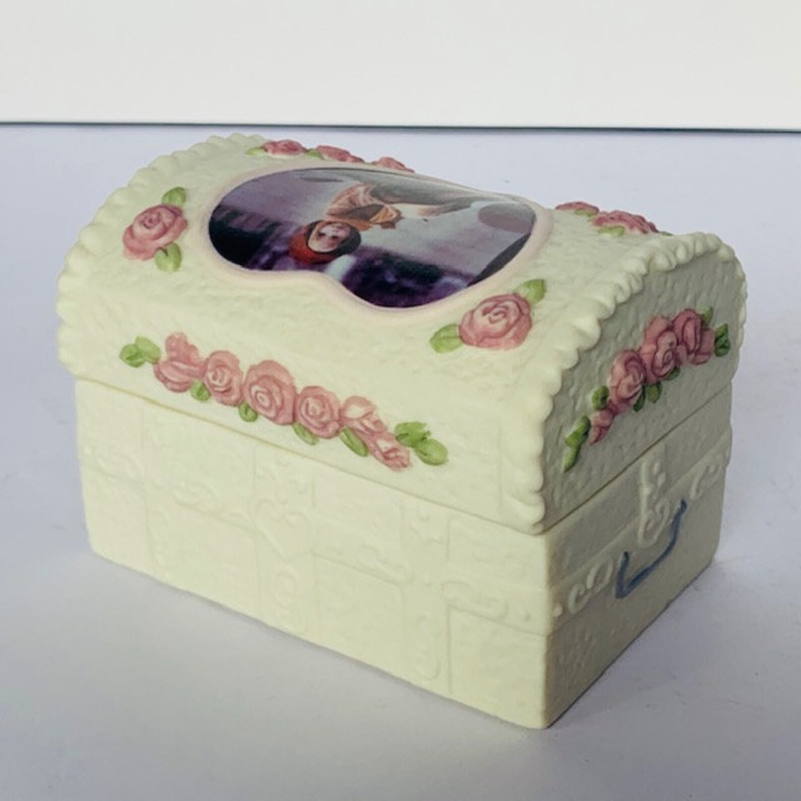 PRETTY AS A PICTURE Enesco Figurine Artist Kim Anderson Art - Etsy