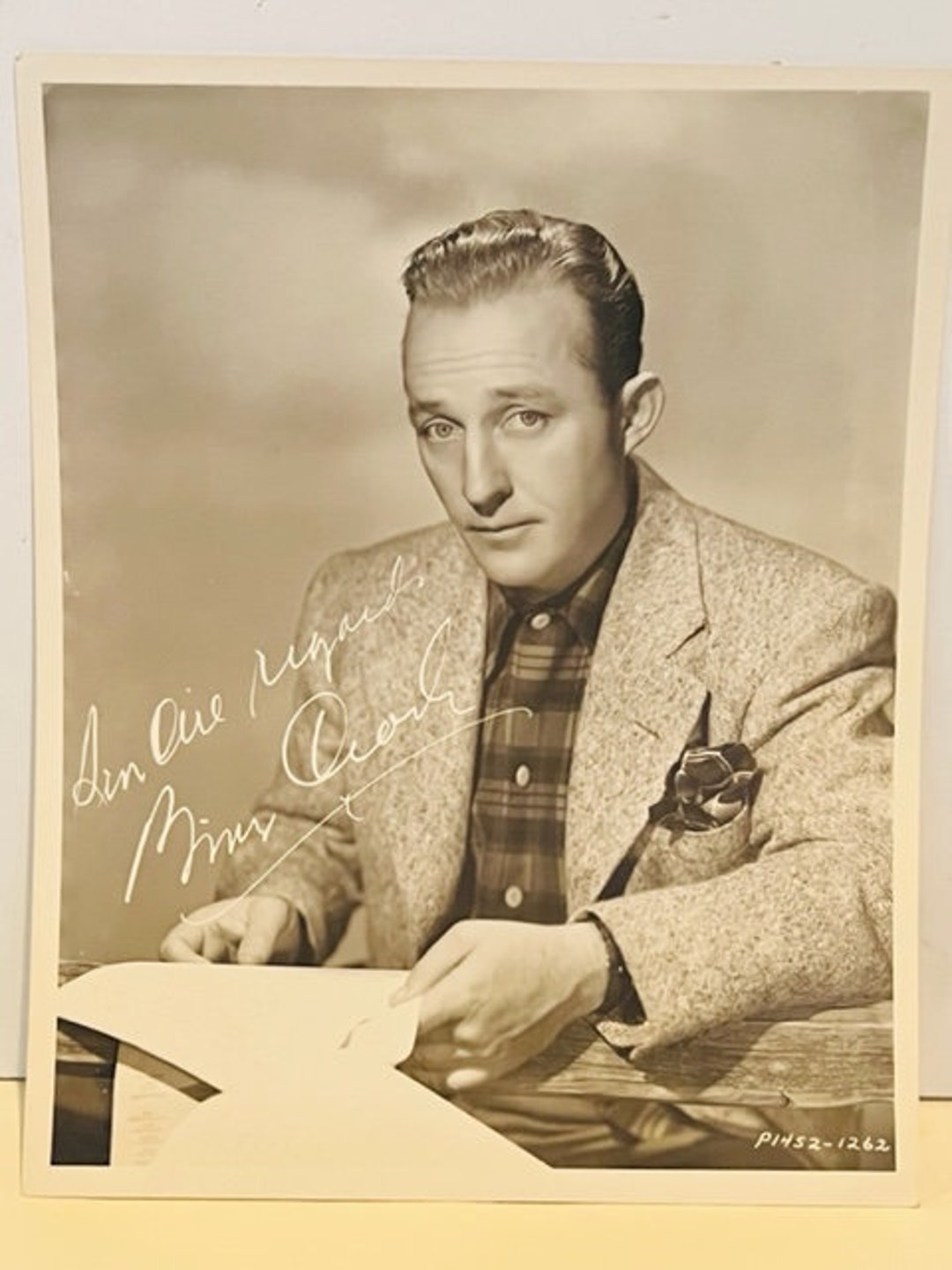 Lobby Card Movie Theater Poster 10X18 Bing Crosby Facsimile Autograph ...