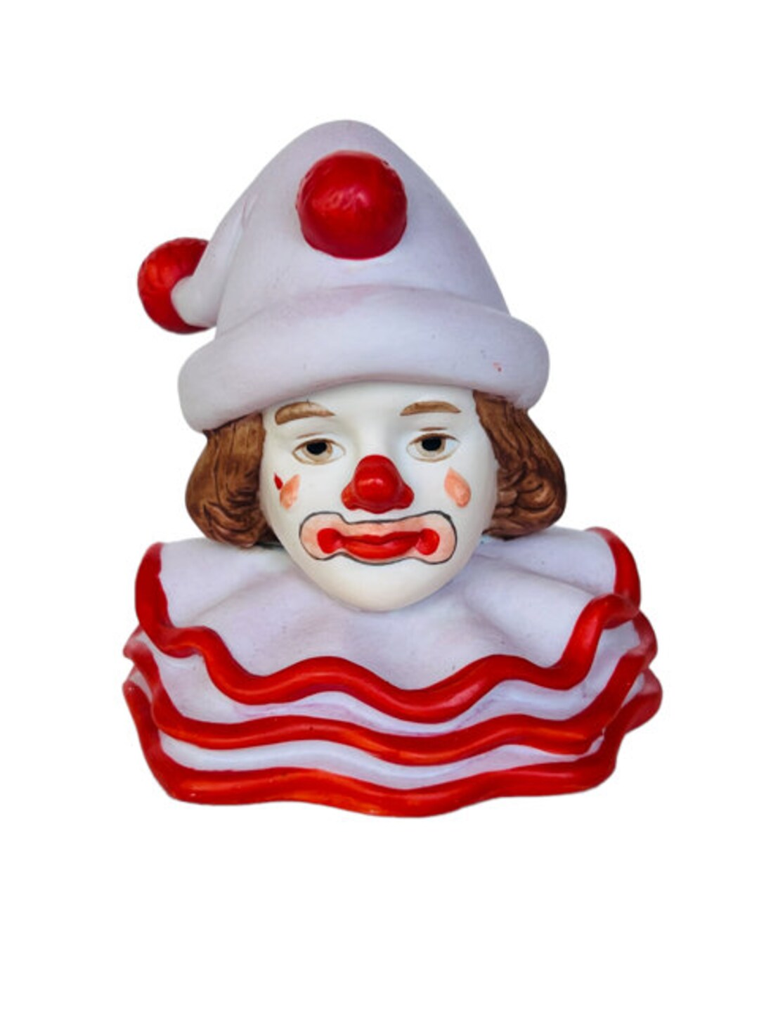 Circo Payaso Figura Vagabundo 1987 EIC enesco carnaval antropomórfico ...
