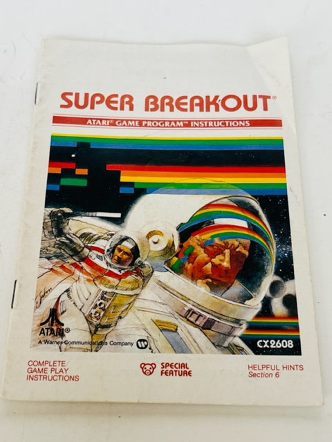 Super Breakout Break Atari 2600 Video Game Vtg Manual Instruction Arcade 1981 - Etsy