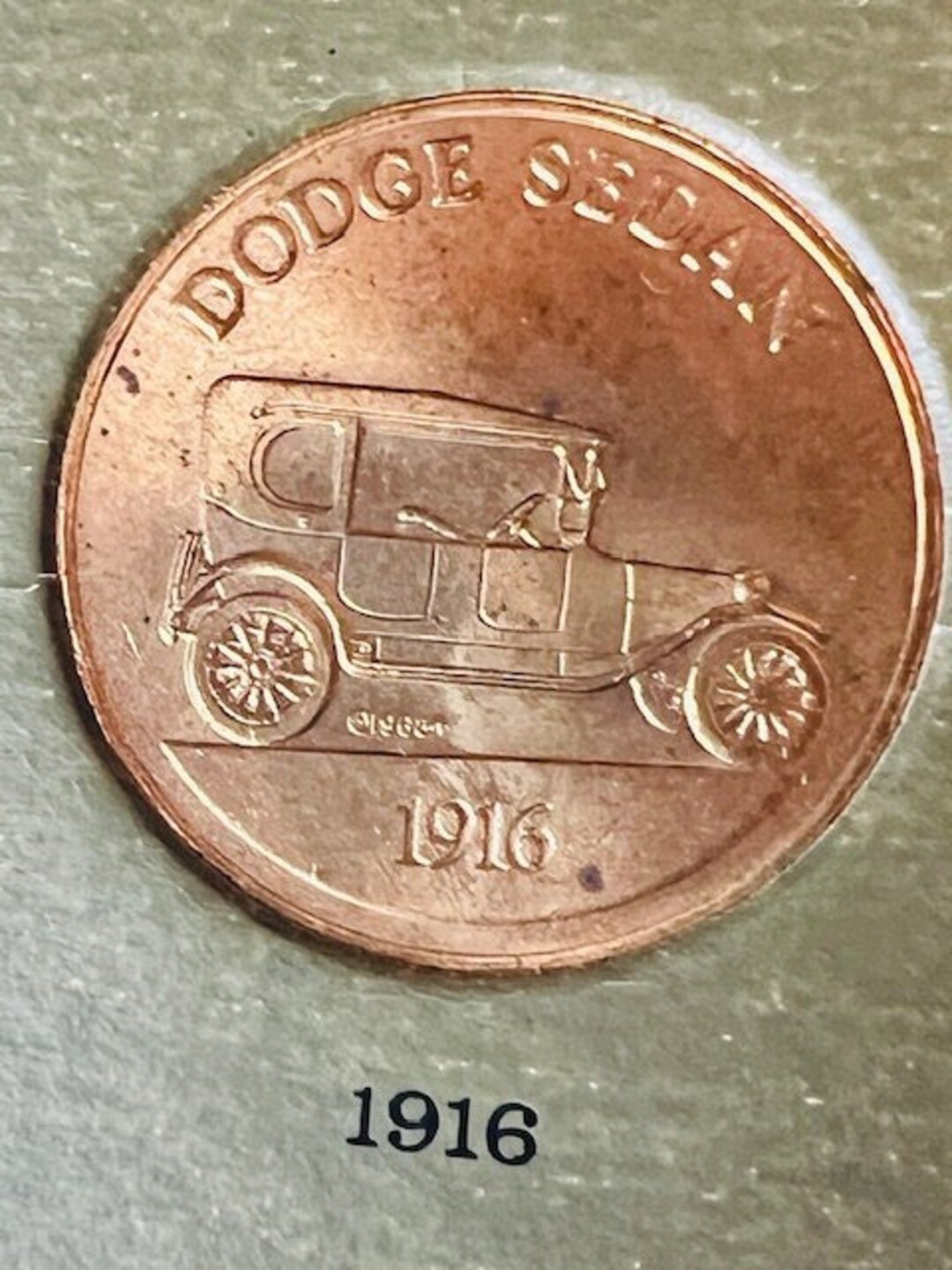 Franklin Mint Antique Car Coin Collection 1969 Series 1 Dodge Sedan ...