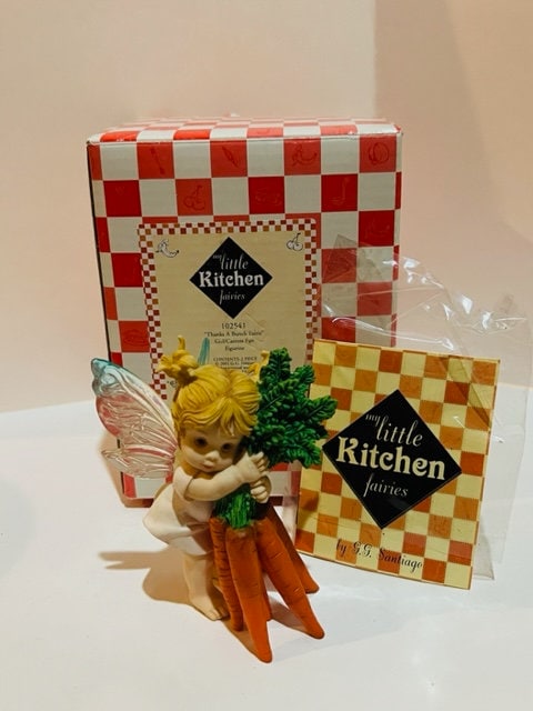 My Little Kitchen Fairies Figurine Fairy Enesco NIB Box Thanks - Etsy