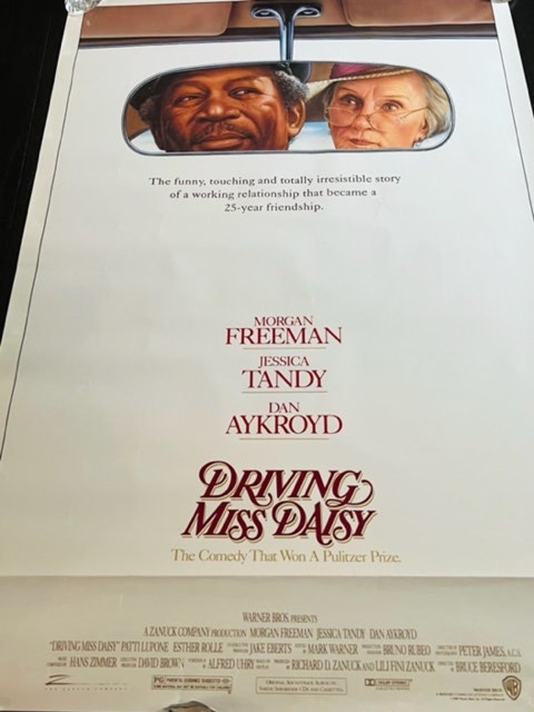 Morgan Freeman Driving Miss Daisy Poster