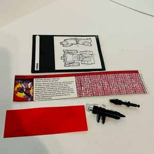 Red Alert Transformers Takara Robot Figure Hasbro Takara G1 Vtg Toy Lot ...