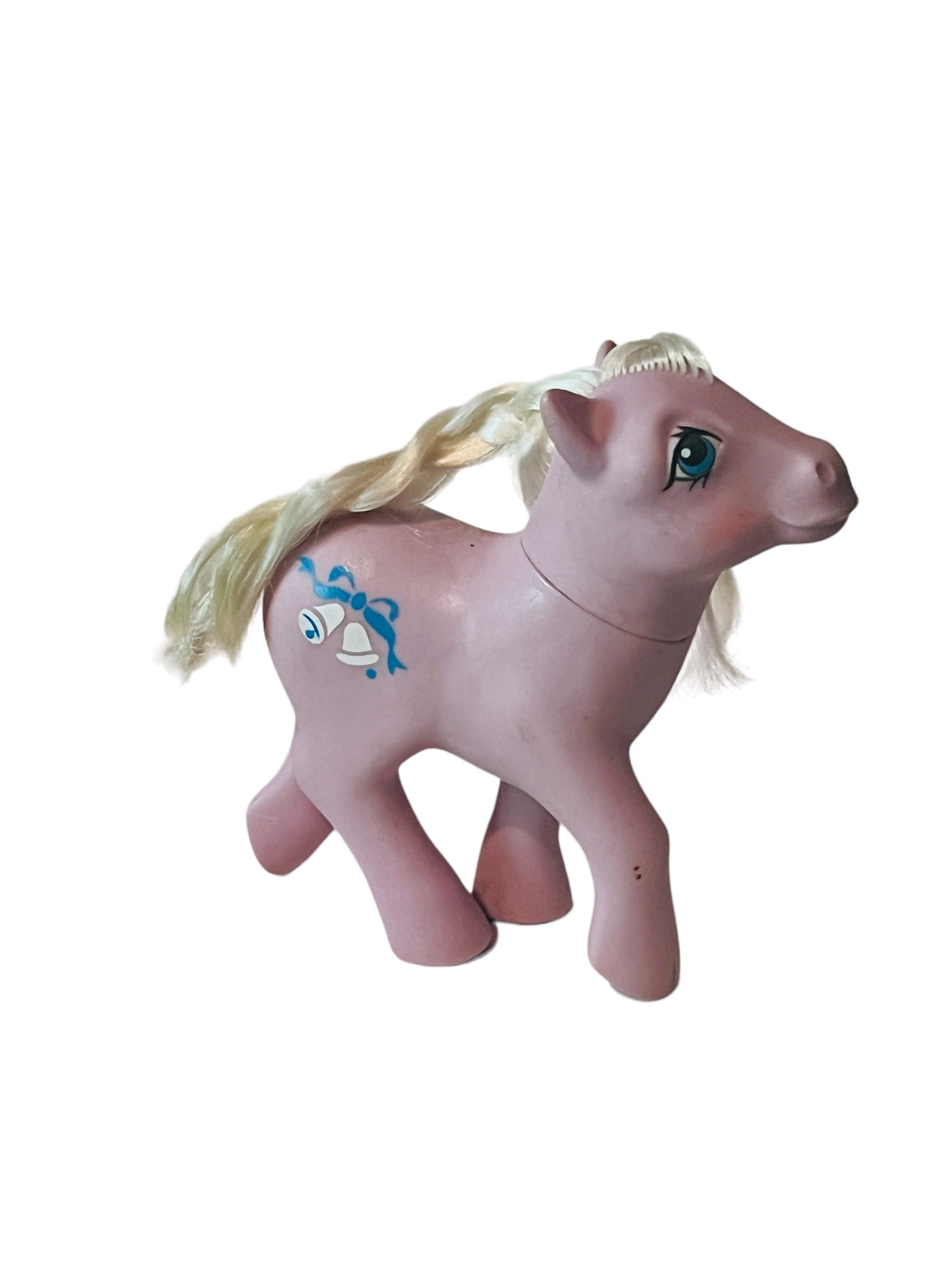 My Little Pony Toy Figure 1984 Hasbro Ponies G1 Vtg Bells Pink Belle ...