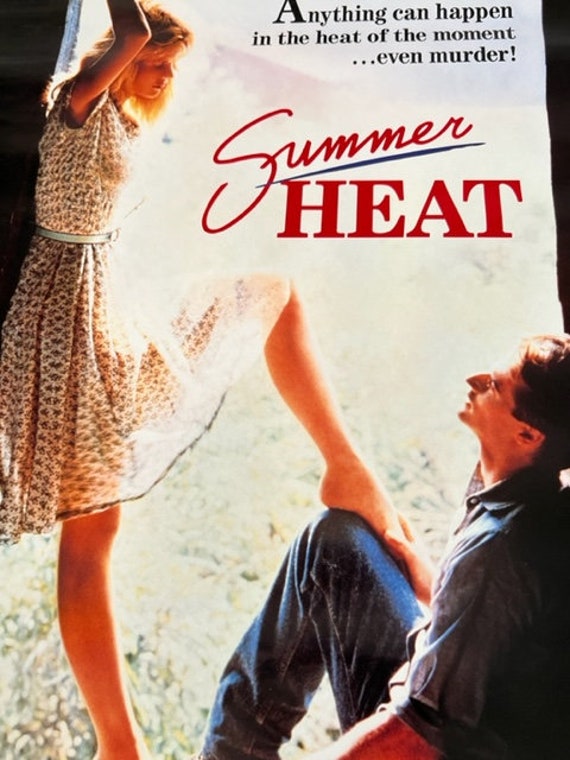 Movie Theater Cinema Poster Vtg Lobby Card 1987 Summer Heat | Etsy