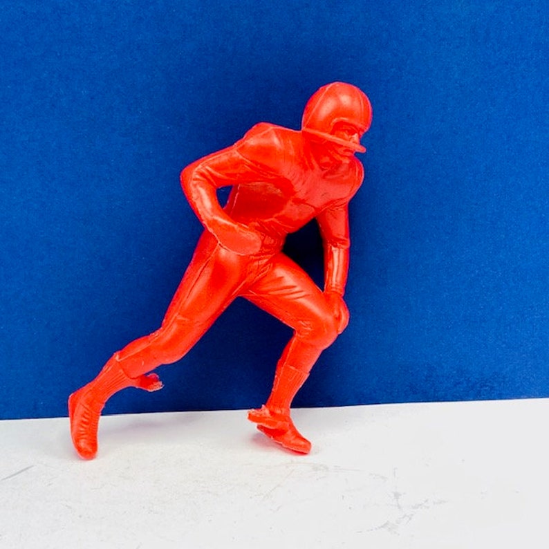 LOUIS MARX FOOTBALL 1969 Vintage Plastic Molded Action Figure - Etsy