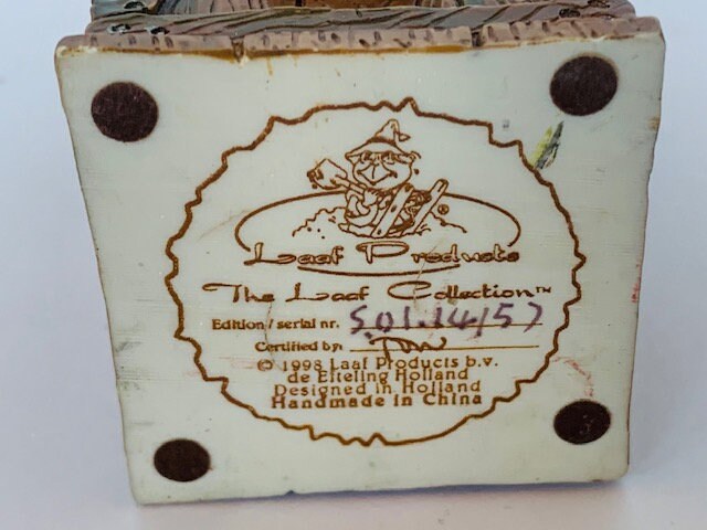 THE LAAF COLLECTION Holland Elf Gnome Figurine Limited Edition | Etsy ...