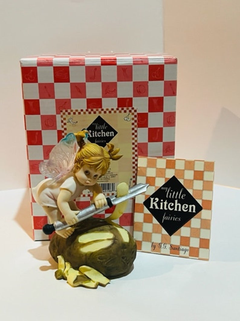 My Little Kitchen Fairies Figurine Fairy Enesco NIB Box - Etsy
