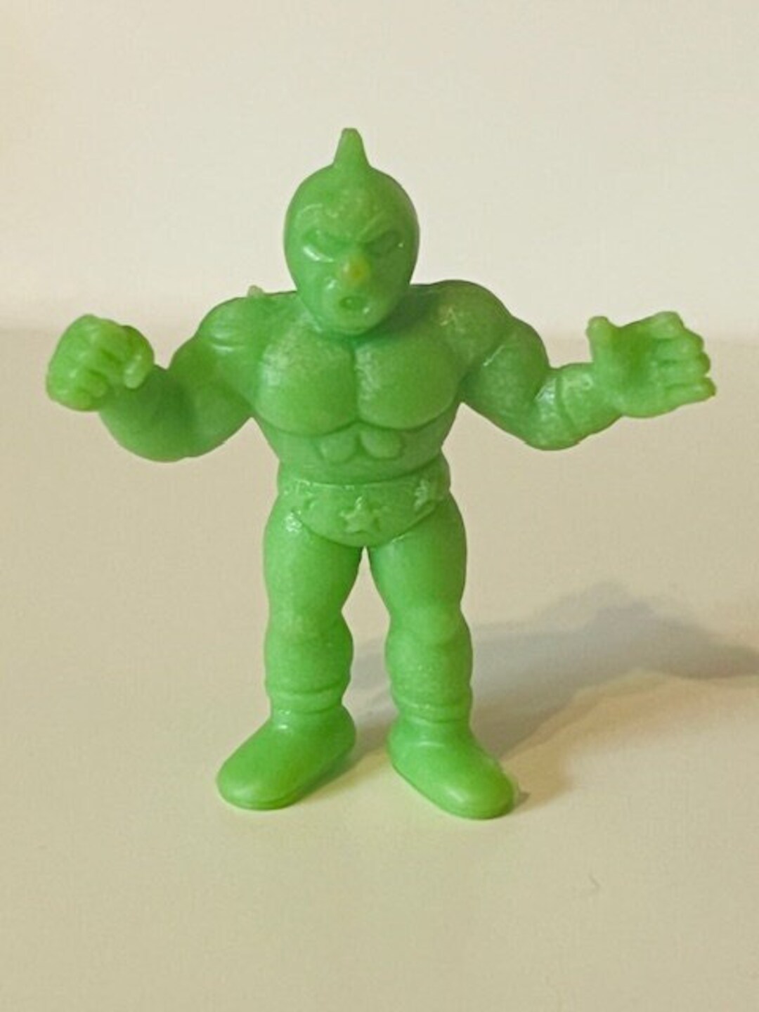 Muscle Men Mattel M.U.S.C.L.E. Wrestling Figure Kinnikuman #227 GREEN ...
