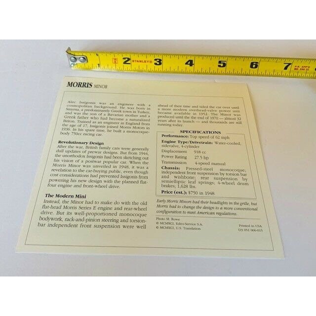 Classic Car Print Picture Photo Automobile Ephemera 6X6 Litho | Etsy