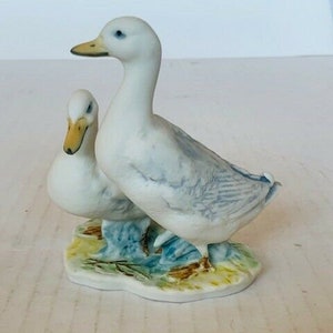 Kaiser Geese Figurine Goose West Germany Porcelain Sculpture Vtg W ...