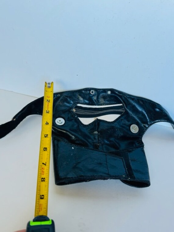 Halloween Leather Creepy Mouth Mask Gimp Smile Teeth … - Gem