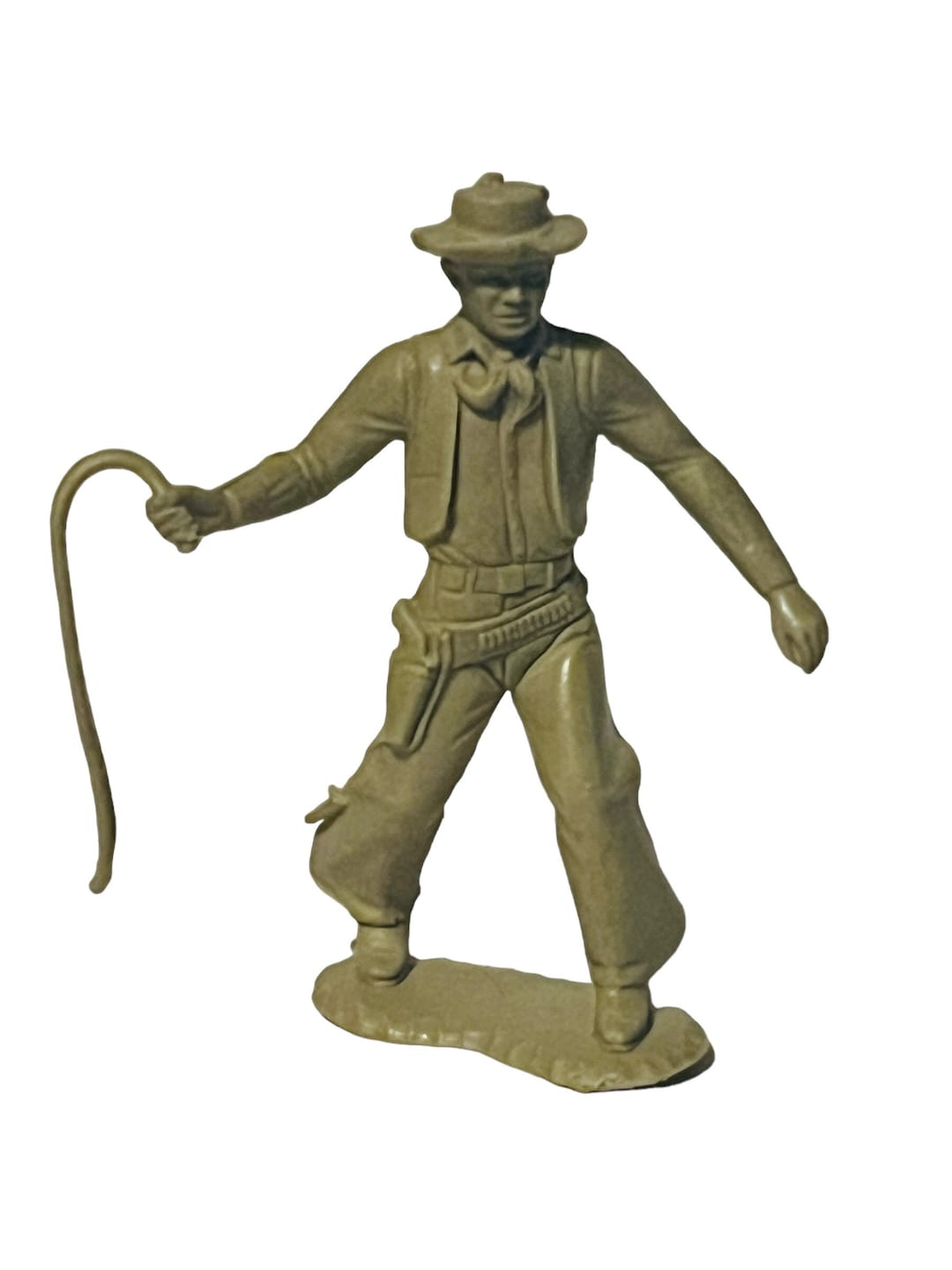 John Wayne 1960s Plastic Cowboy Western Toy Figure Marx Mpc Tan ...