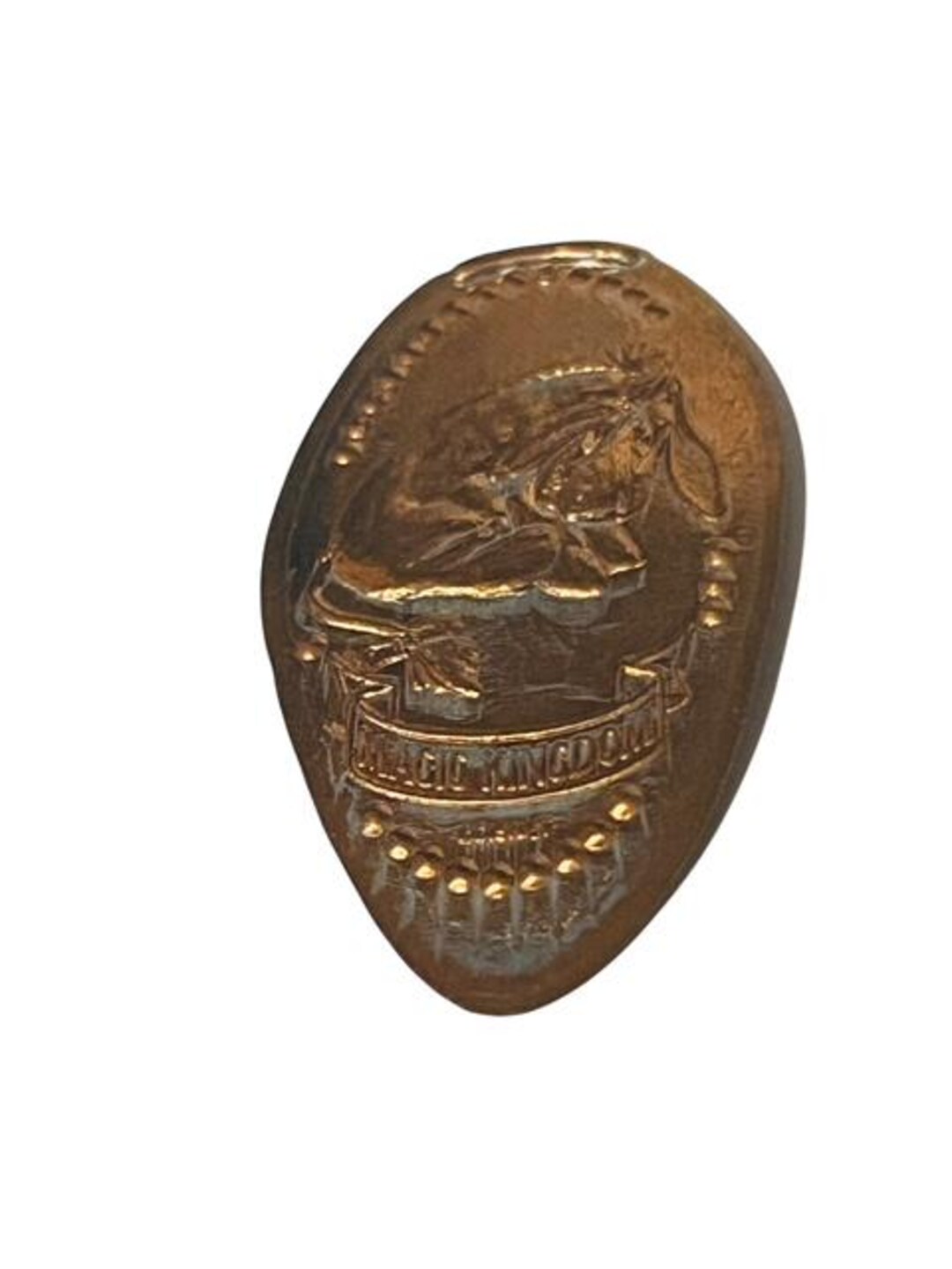 Disney Souvenir Elongated Copper Coin Penny Memorabilia Eeyore Winnie ...