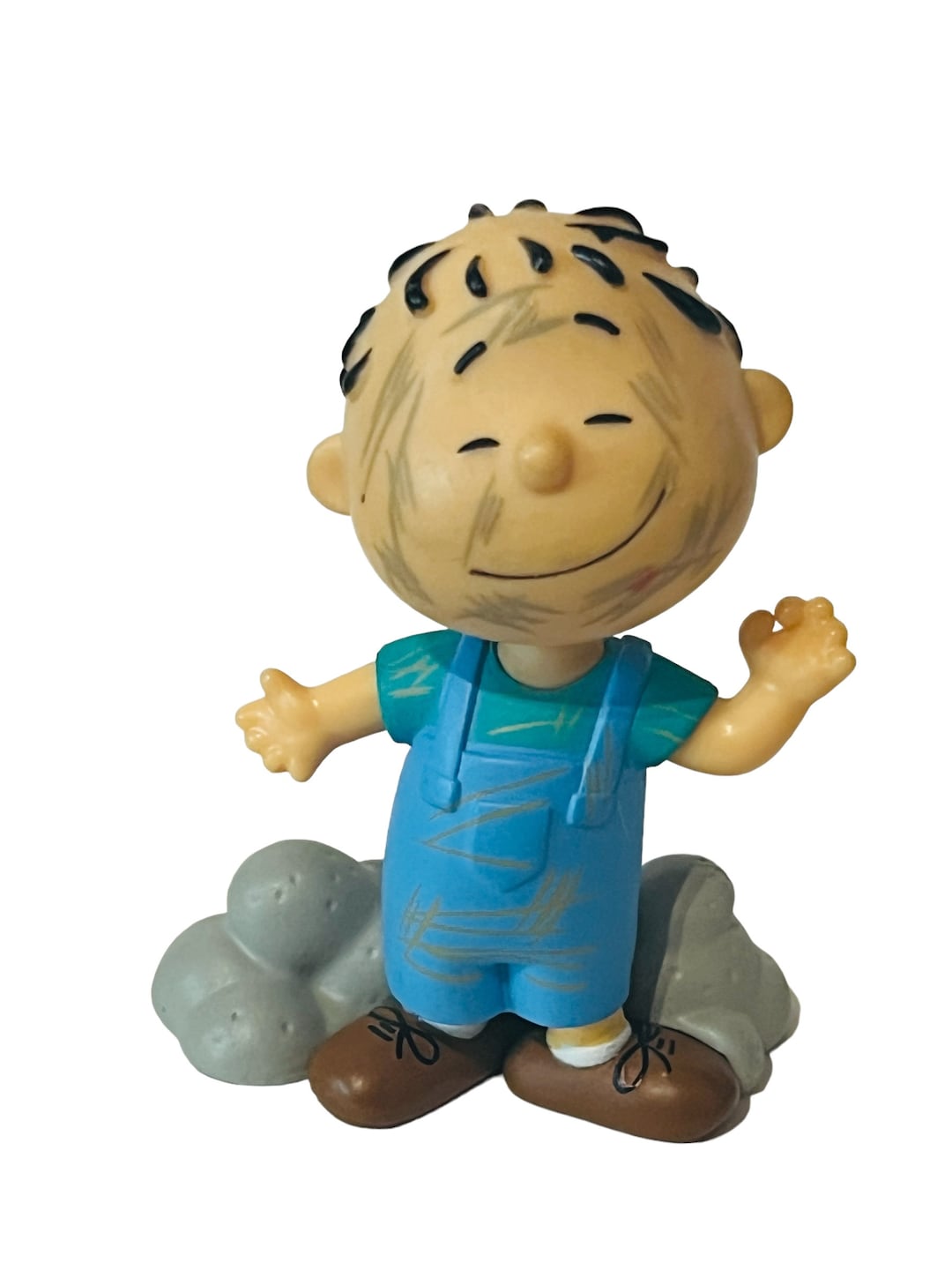 Pig-pen Peanuts Gang Figure Charlie Brown JP Vinyl PNTS Toy Vtg Schulz ...