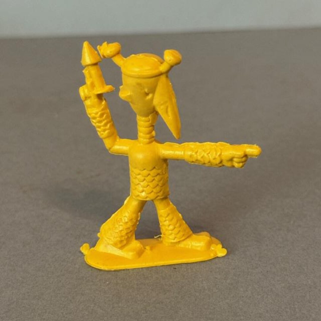 Vintage Arco Rogun Robot Plastic Space Toy Figure 1970 Droid Ray Gun ...
