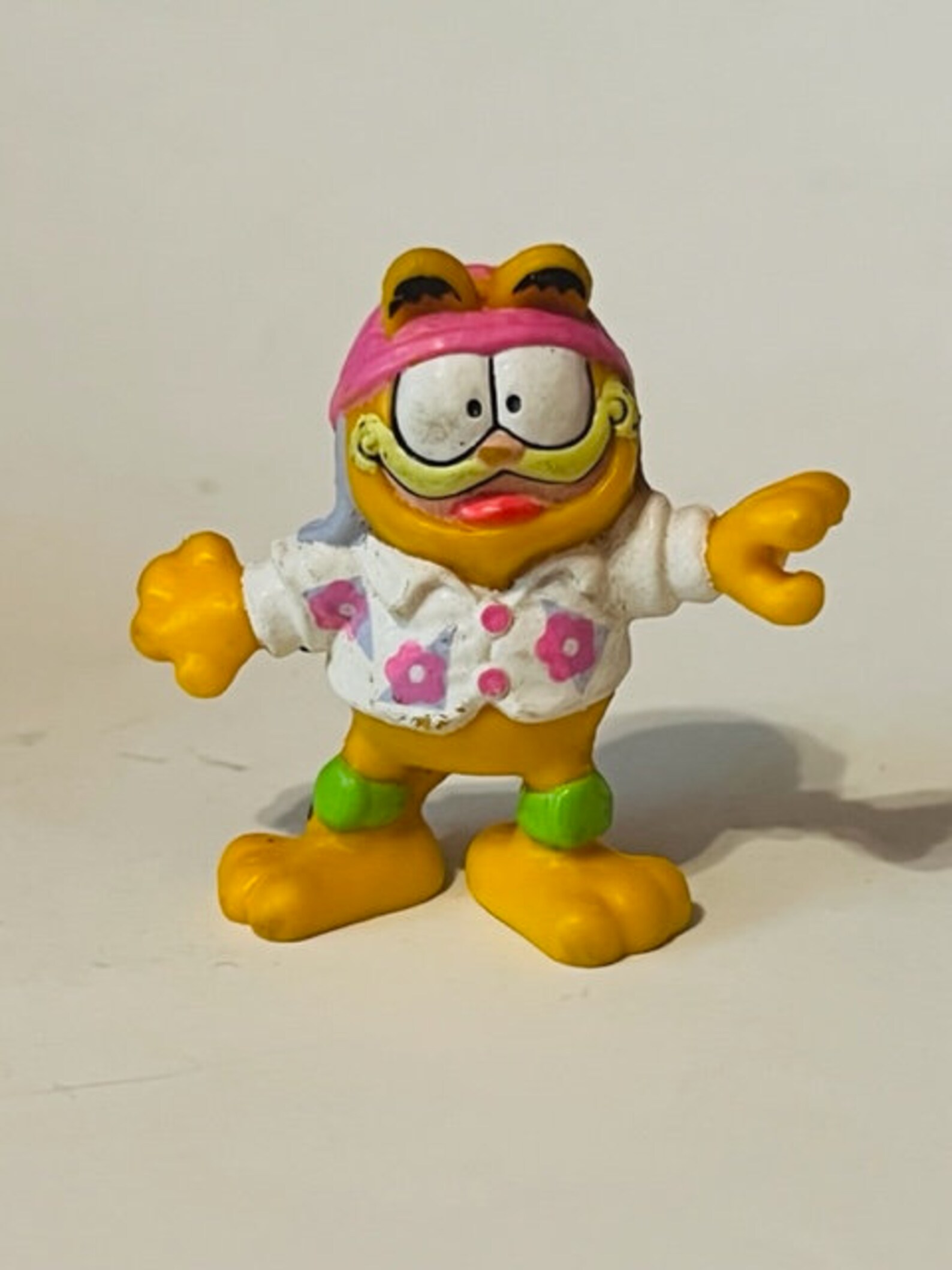 Garfield Toy Figure Shelf Sitter Vtg Bike Cartoon Odie Jim - Etsy
