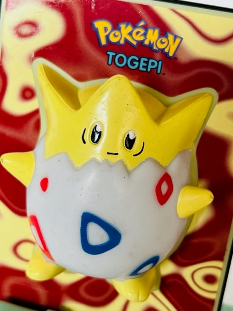 Togepi Burger King Pokemon 2000 Power Card Stand Anime Vtg - Etsy