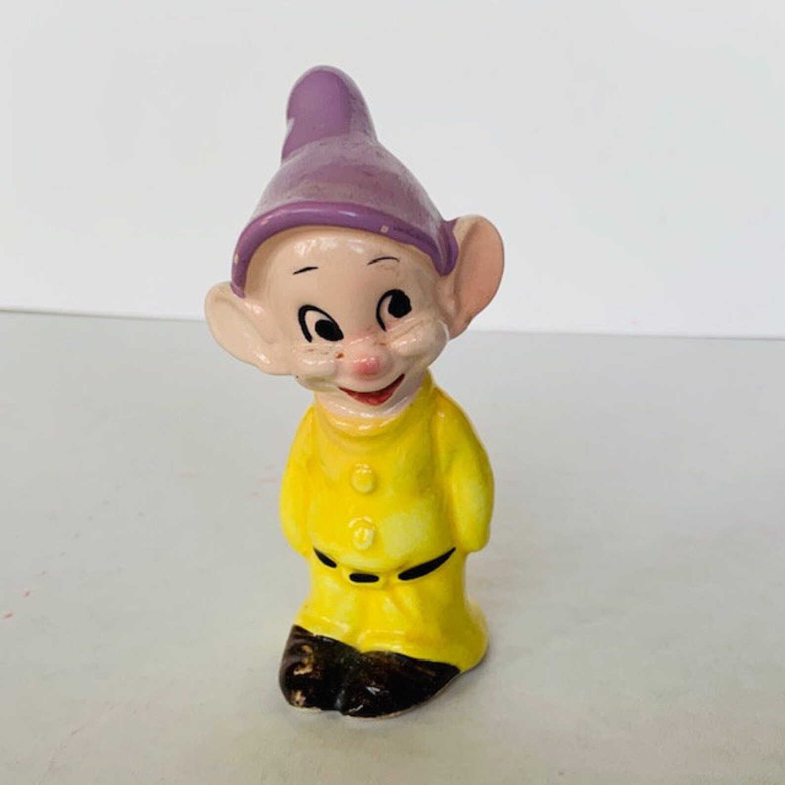 SNOW WHITE FIGURINE Dopey Seven 7 Dwarfs Dwarves Vintage Walt - Etsy