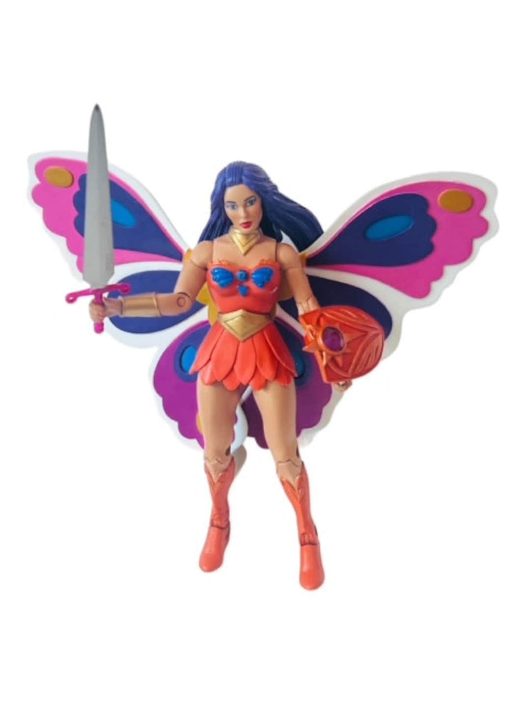 Flutterina She-ra Princess Power Figure Matty Mattel Masters Universe Butterfly - Etsy