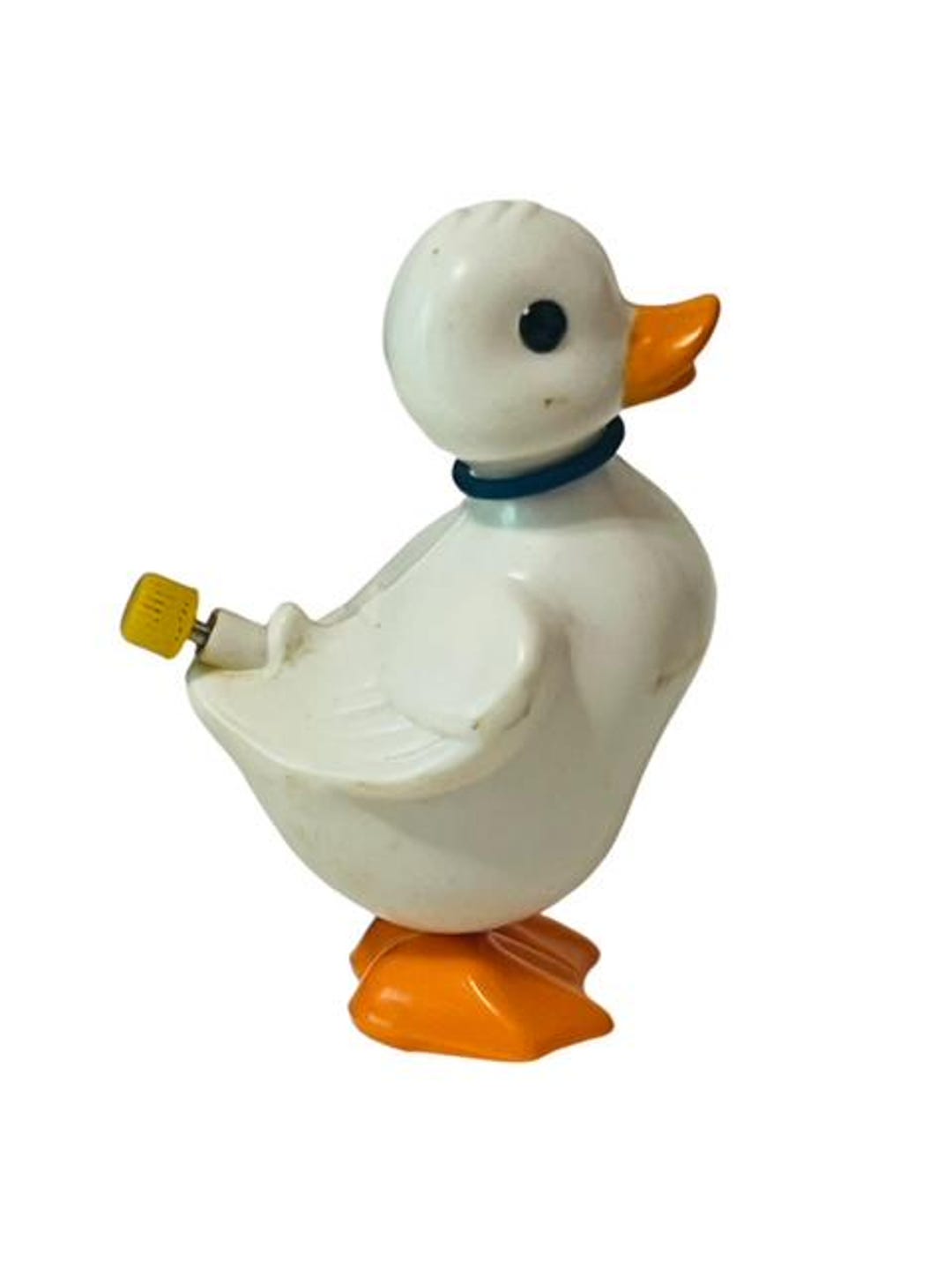 Wind up Toy Figure Russ Berrie Bandai Tomy 1984 Vtg Plastic White Duck ...