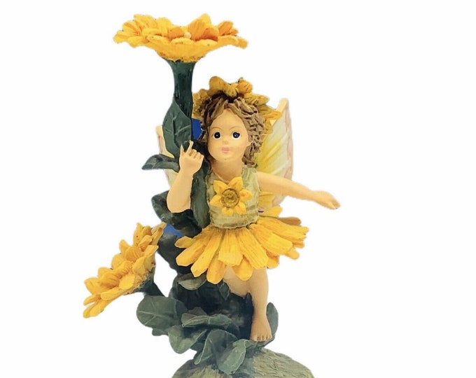 Enchanted Petals Fairy November Birthday Figurine Chrysanthemum Flower ...