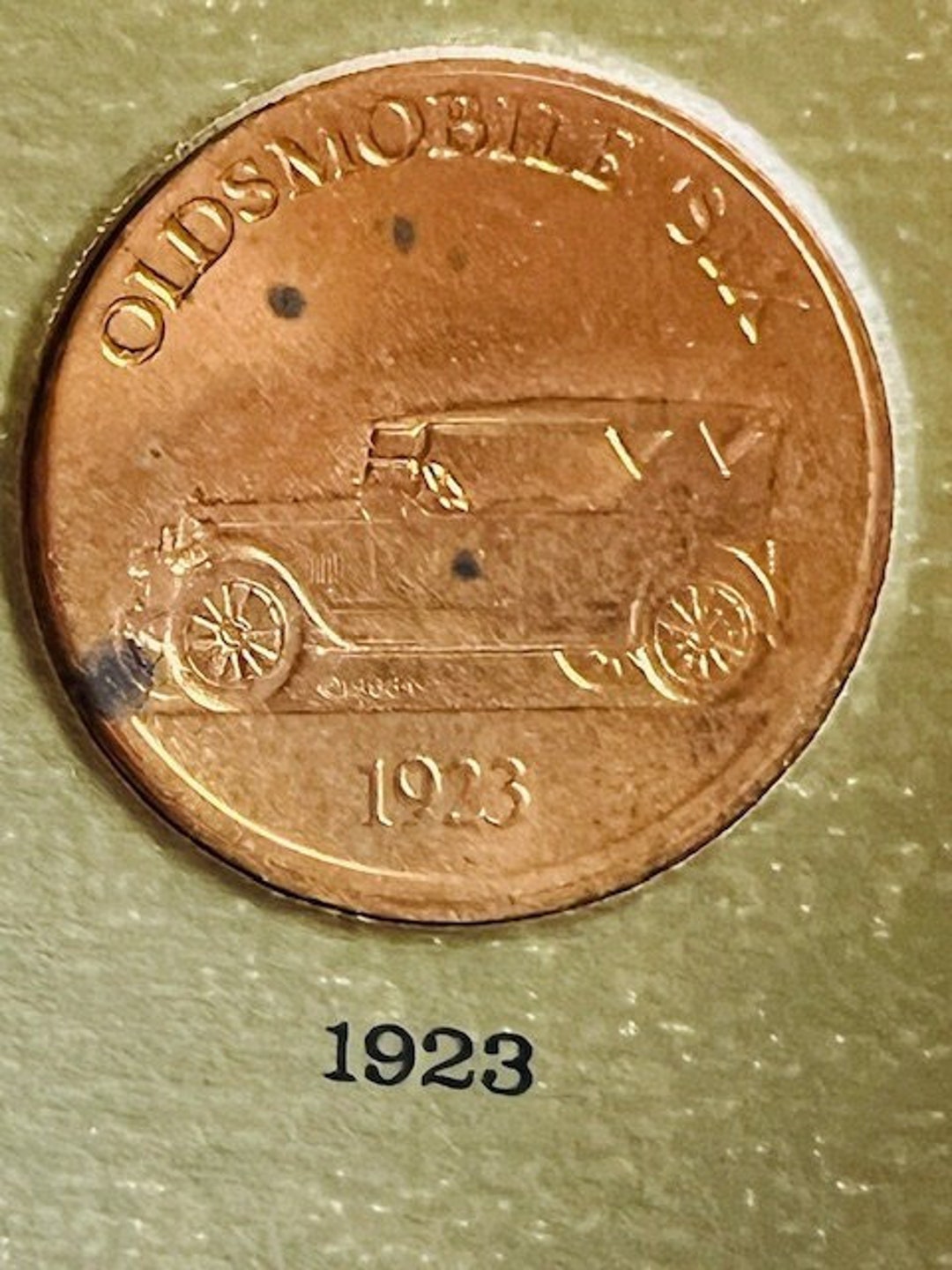 Franklin Mint Antique Car Coin Collection 1969 Series 1 Oldsmobile Six ...