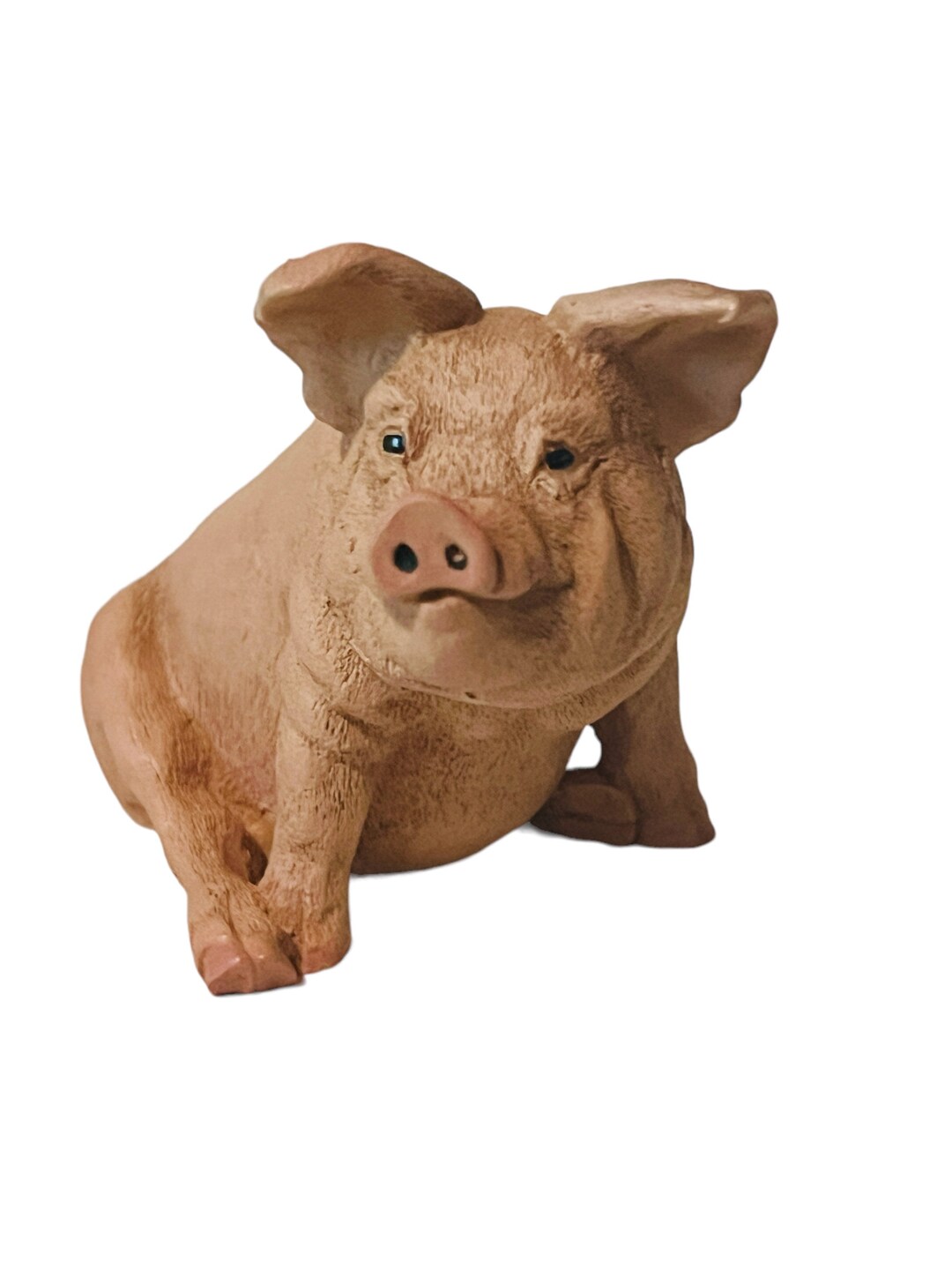 Castagna Italy Resin Pig Figurine Vtg Hog Piglet Anthropomorphic Porky ...