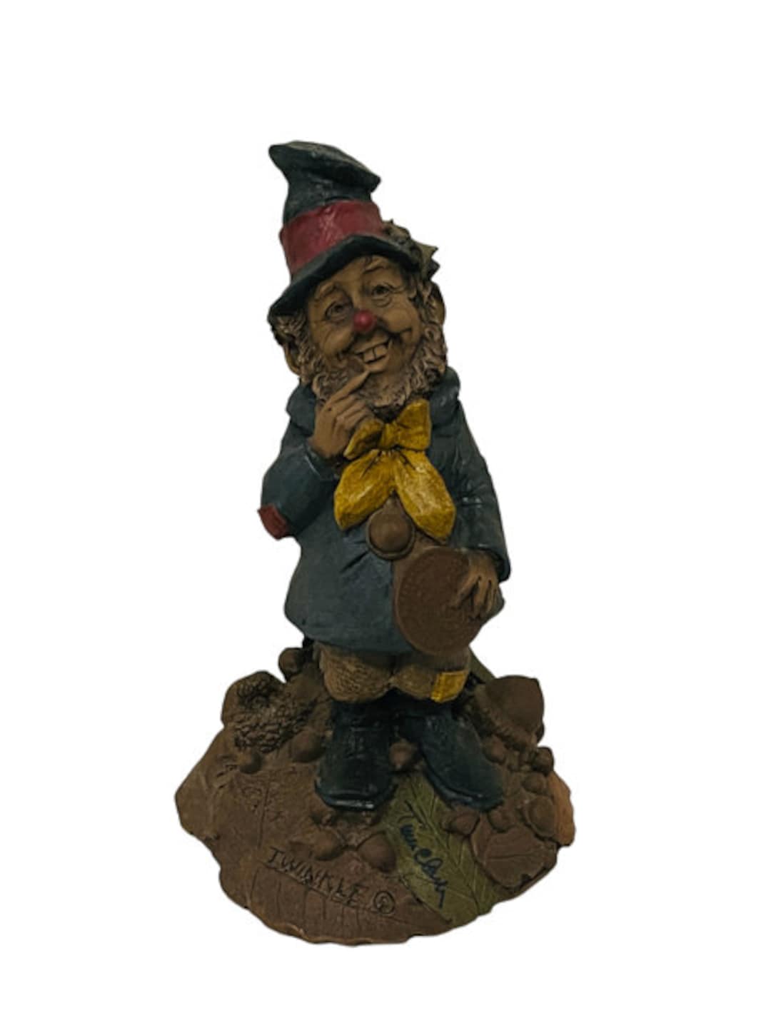 Tom Clark Figurine Gnome Elf SIGNED Sculpture Cairn Twinkle Clown Hobo ...