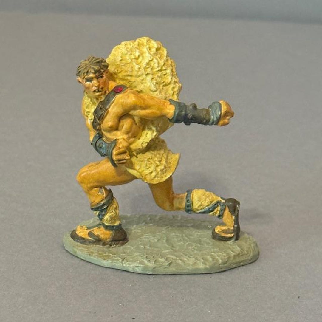 Franklin Mint Pewter Figurine Kingdom of Xanth Dungeons Dragons Smash ...