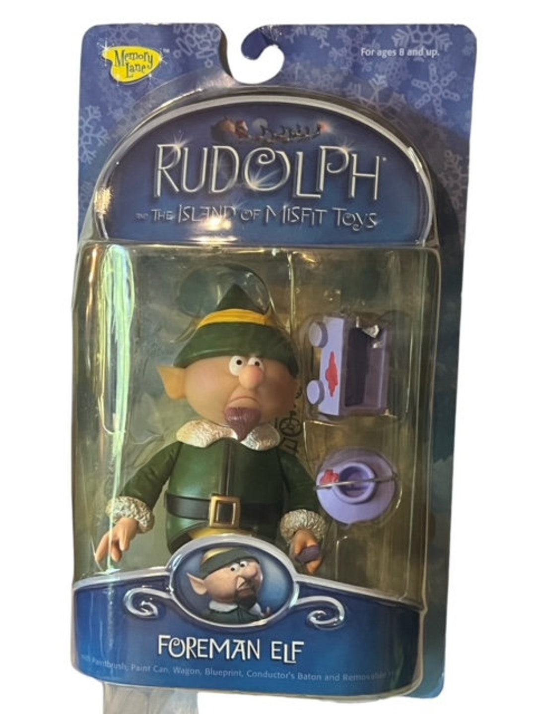 Memory Lane Rudolph Figure Island Misfit Toys Playing Mantis Foreman ...
