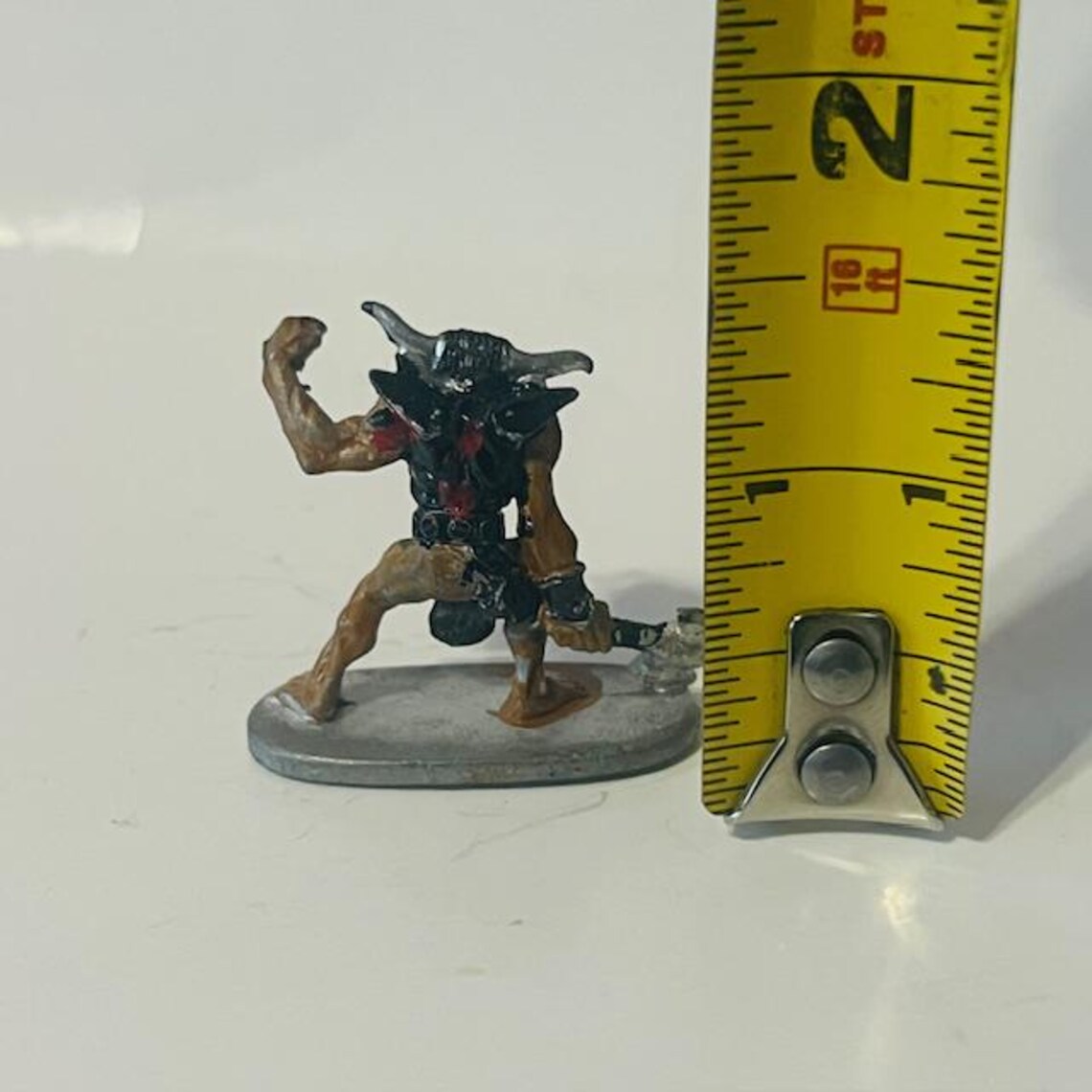 Grenadier Pewter Figure 1985 Dungeons Dragons Painted D&D Minotaur ...