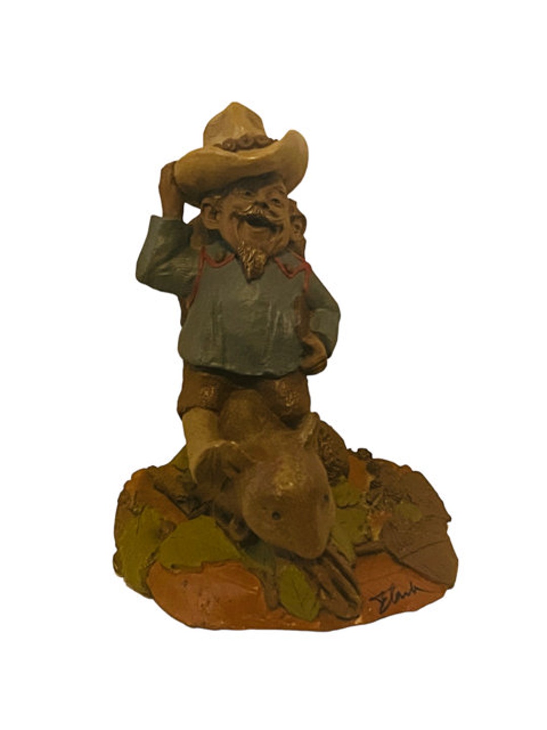 Tom Clark Figurine Gnome SIGNED Cairn Sculpture Buffalo Bill Cody ...