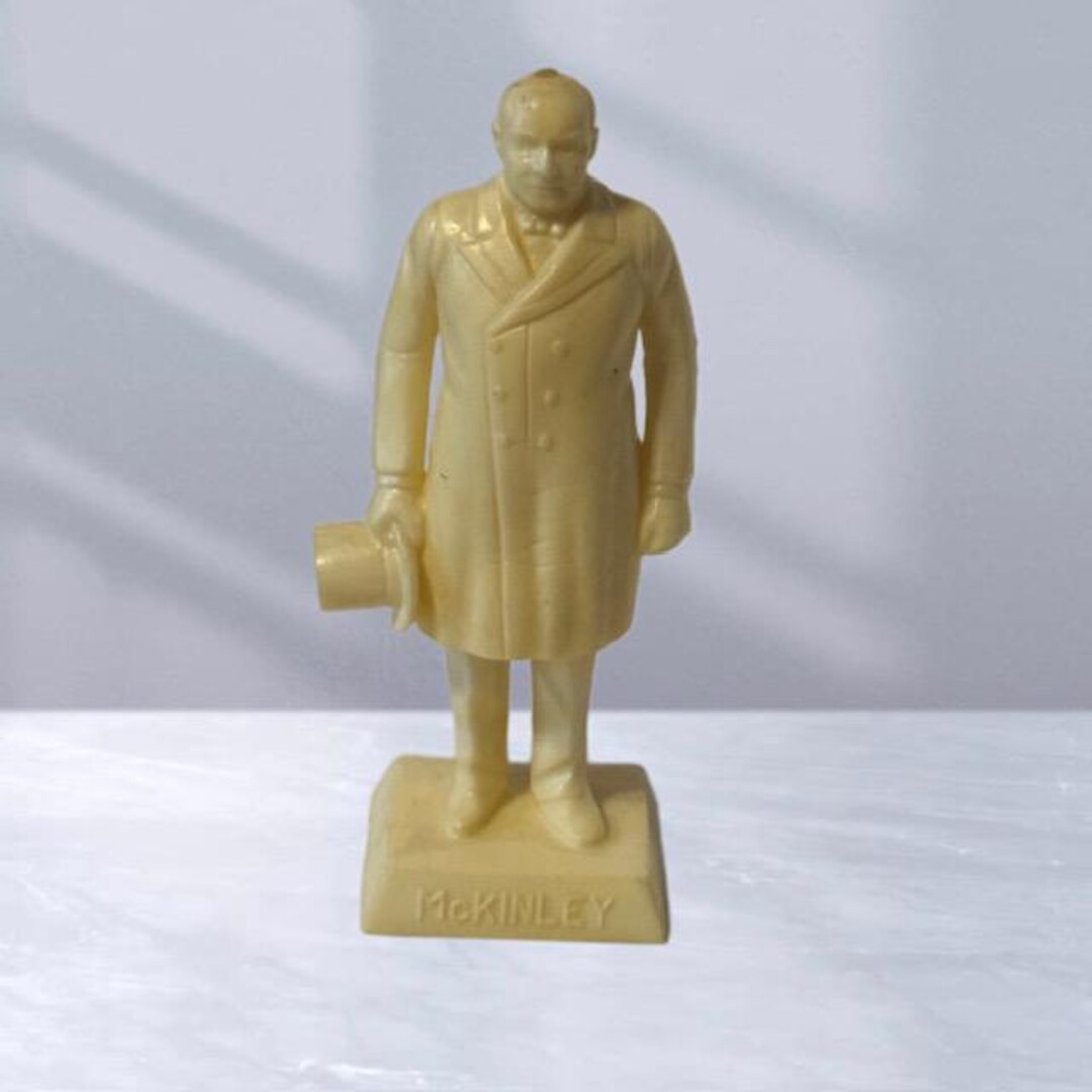 Vintage William Mckinley Louis Marx President Plastic Figure Toy ...
