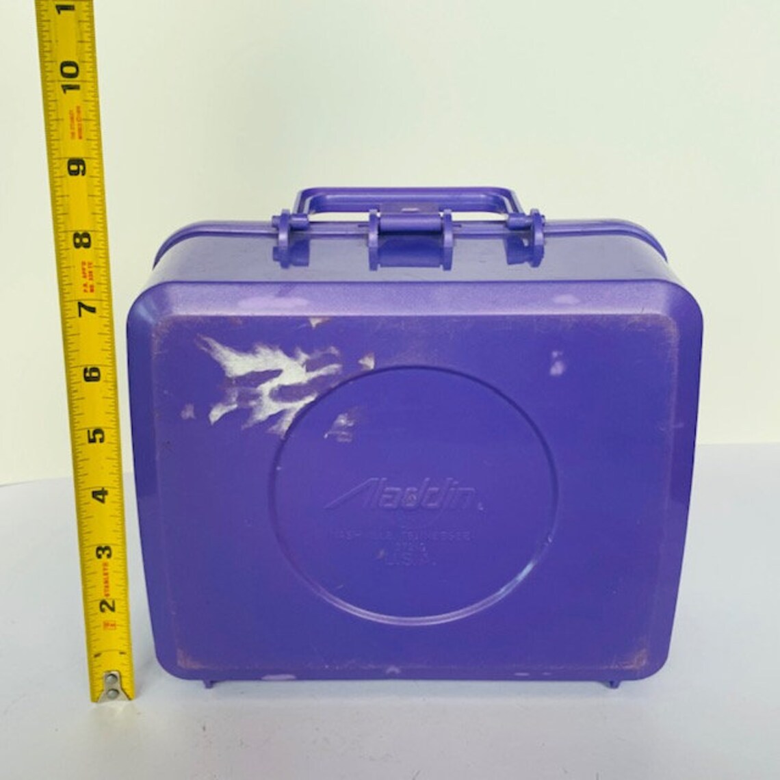 VINTAGE PLASTIC LUNCHBOX 1989 Aladdin Collectible Lunch Box | Etsy