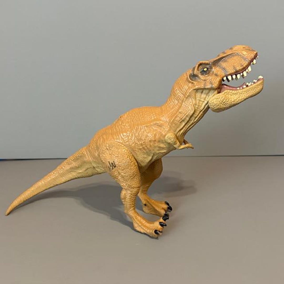 Vintage Dinosaur Toy Figure Safari Hasbro Jurassic Park Tyrannosaurus ...