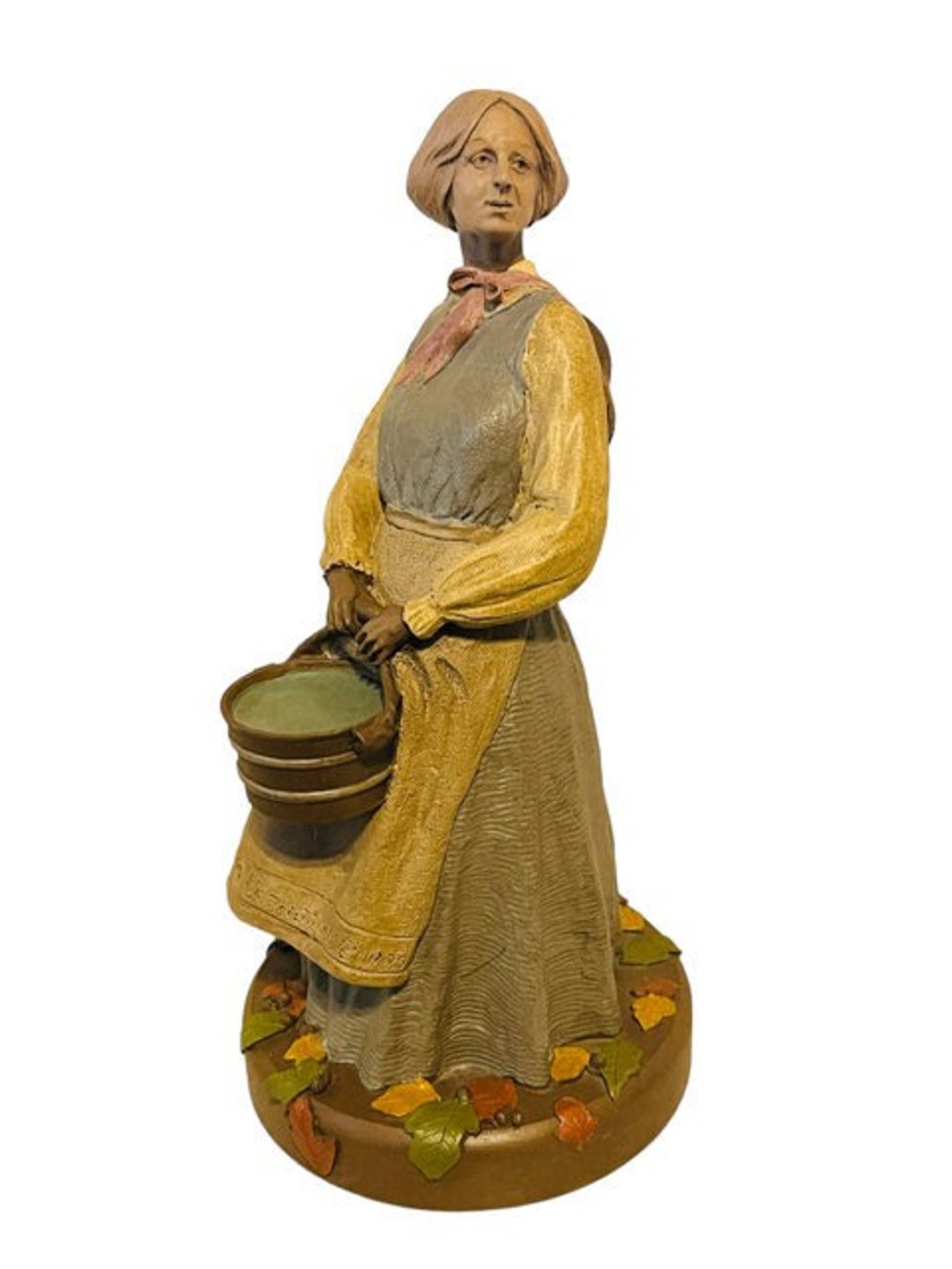 Tom Clark Figurine Gnome Signed Sculpture Cairn Catherine Bucket Woman ...