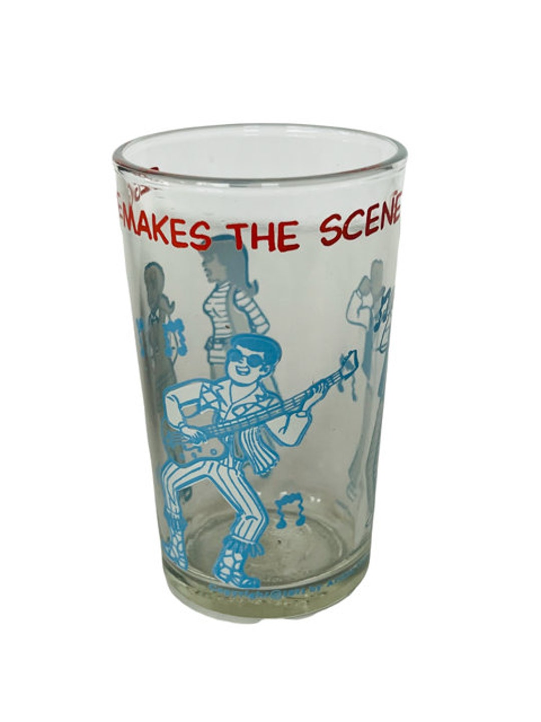 Archie Comics Collector Glass Mug Cup 1973 Betty Veronica Reggie Makes ...