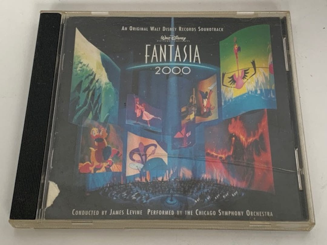 Walt Disney Fantasia 2000 Movie Soundtrack CD Vintage Music Memorabilia ...