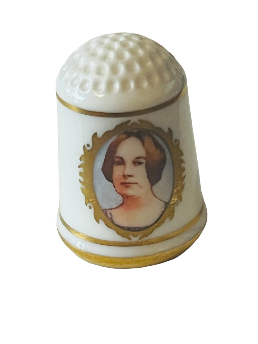 Franklin Mint Thimble First Ladies Lady President 1978 Abigail Fillmore ...