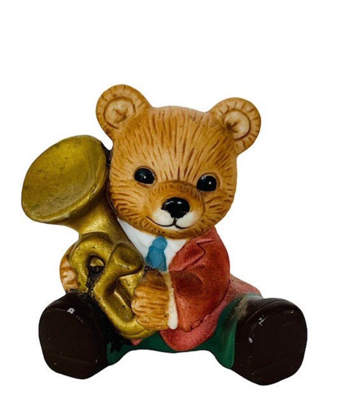Teddy Bear Figurine Home Interior Gift HOMCO Anthropomorphic Cub 1422 ...