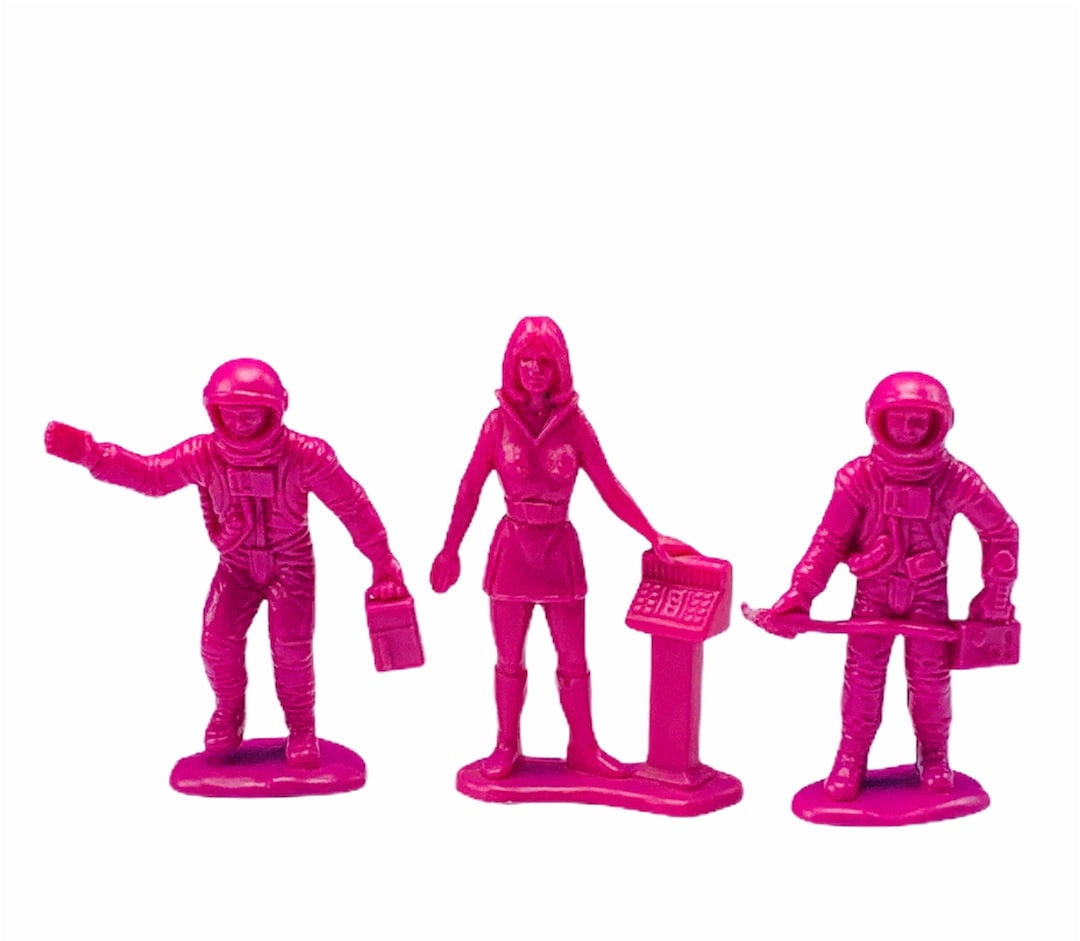 TIM-MEE FIGURES 1970s Vintage Timmee Space Toys Galaxy Laser Team Tim ...