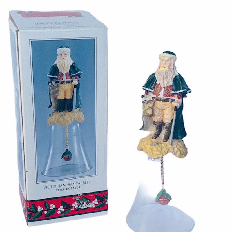Santa Claus Bell - Etsy