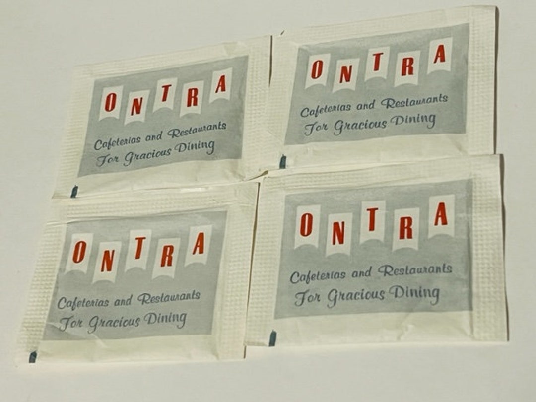 Sugar Packet Ephemera Advertising Ad 1960s California Hotel LOT Ontra ...