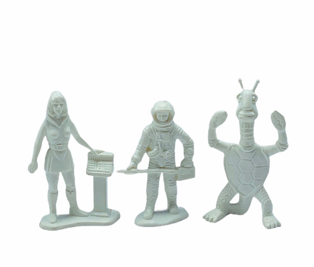 TIM-MEE FIGURES 1970s Vintage Timmee Space Toys Galaxy Laser Team Tim ...