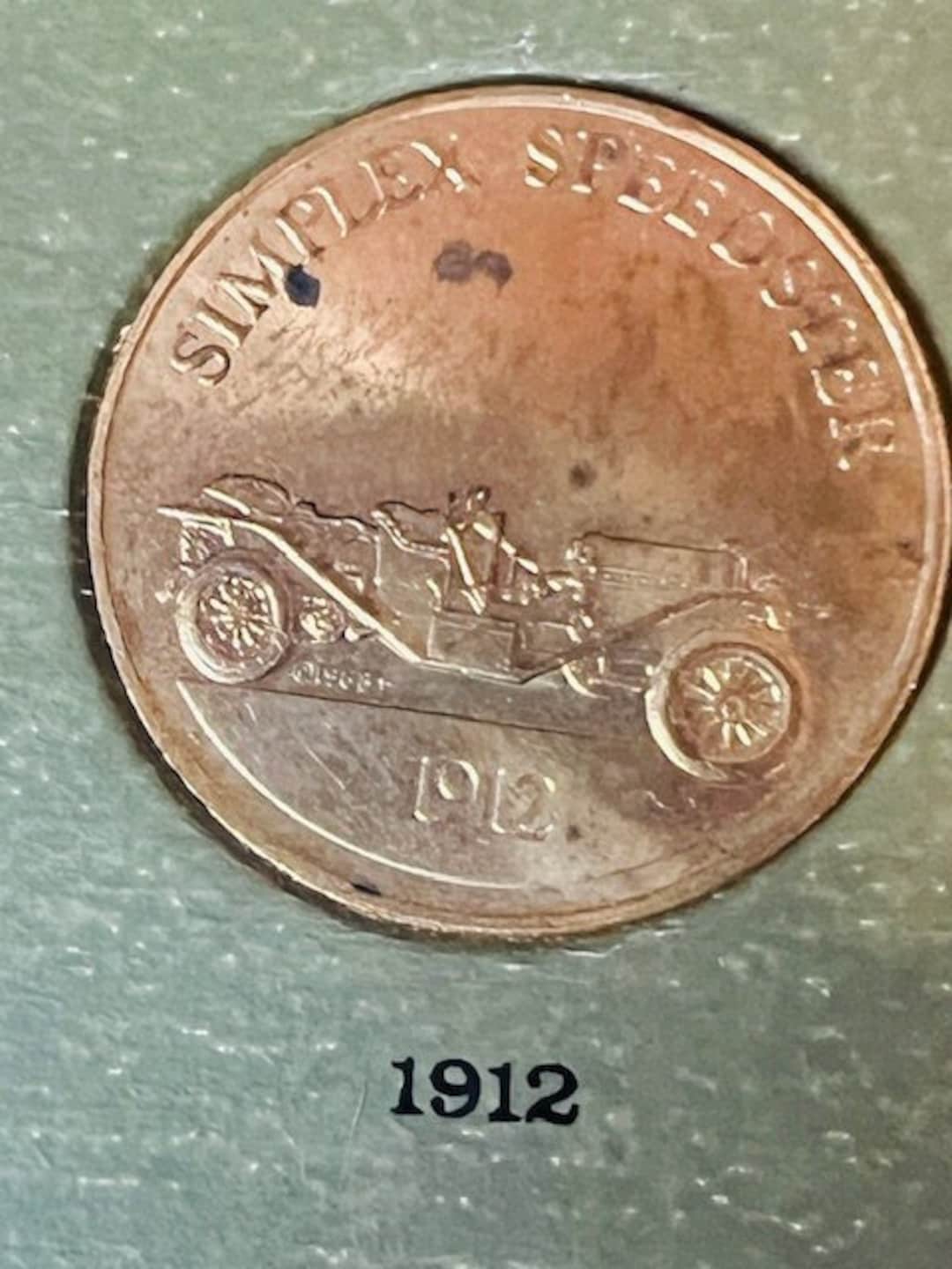 Franklin Mint Antique Car Coin Collection 1969 Series 1 Simplex ...