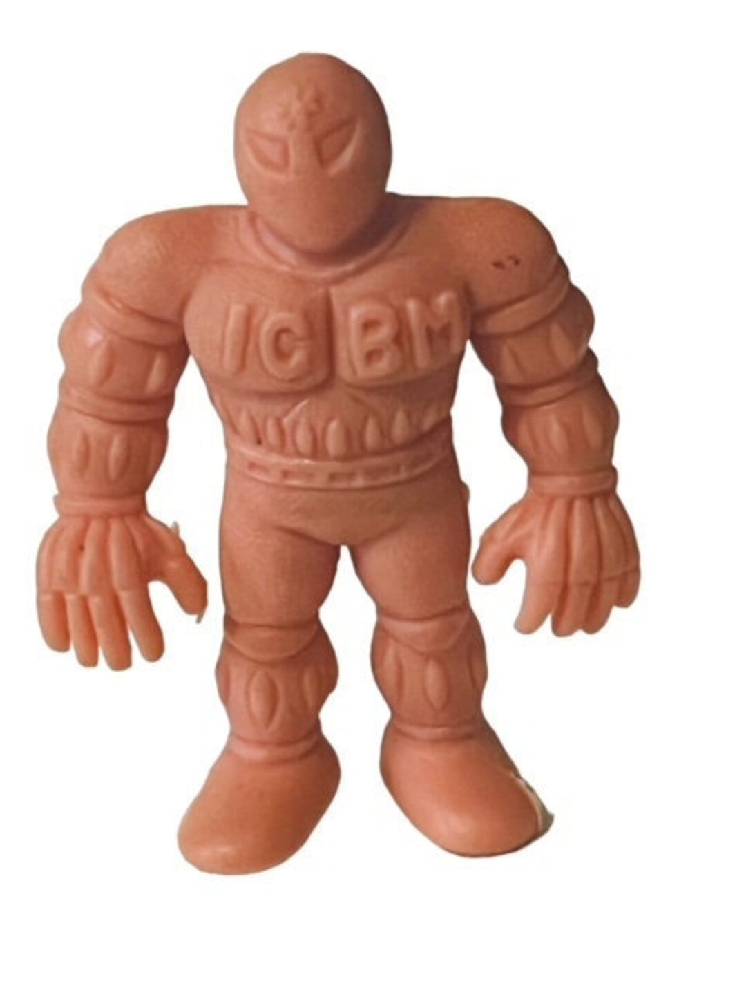 M.U.S.C.L.E. Mattel Wrestling Figure Vtg Muscle Flesh #118 ICBM Toy ...