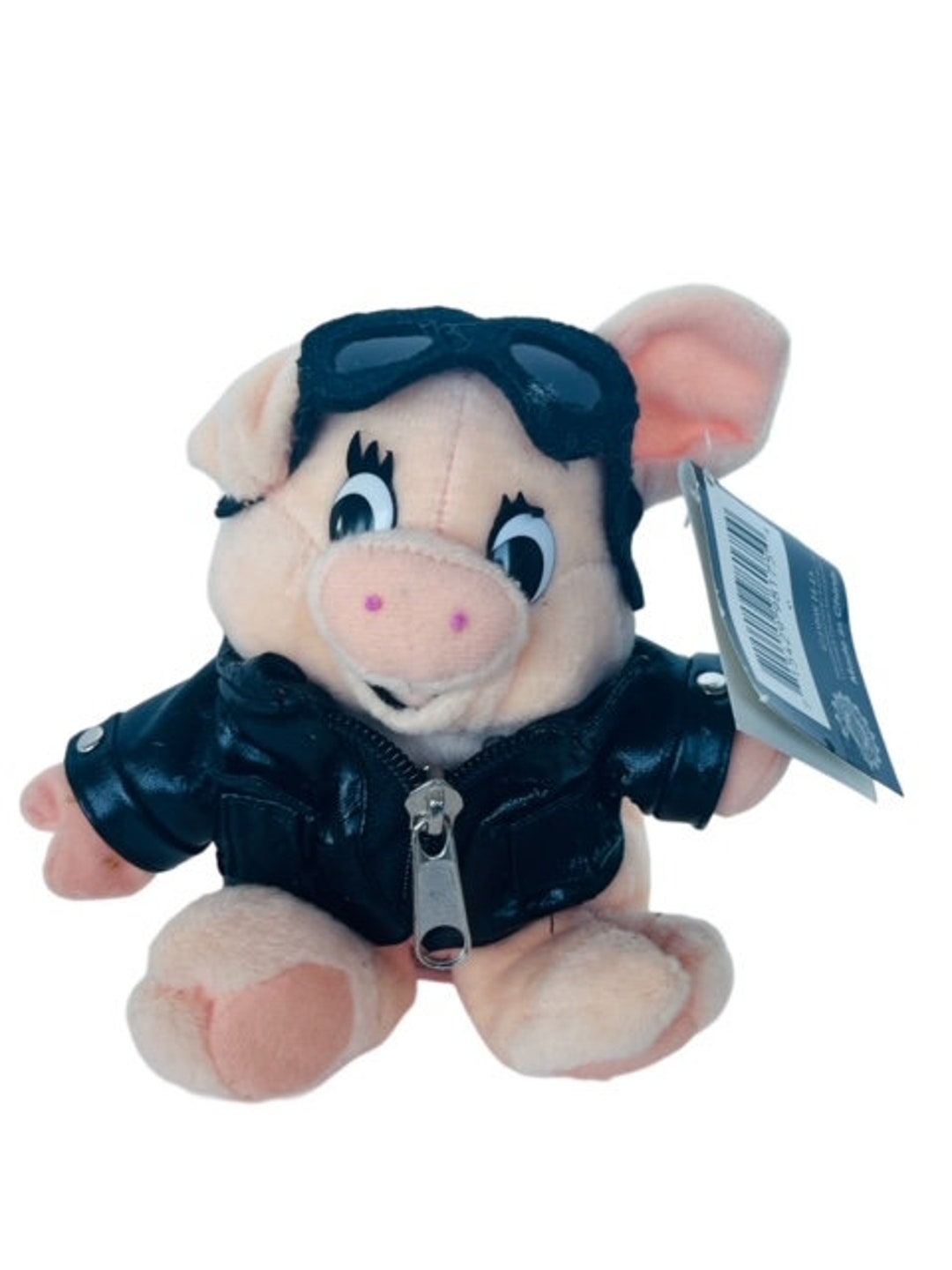 Harley Davidson Motorcycle Plush Stuffed Animal Tag Bean Bag Pig ...